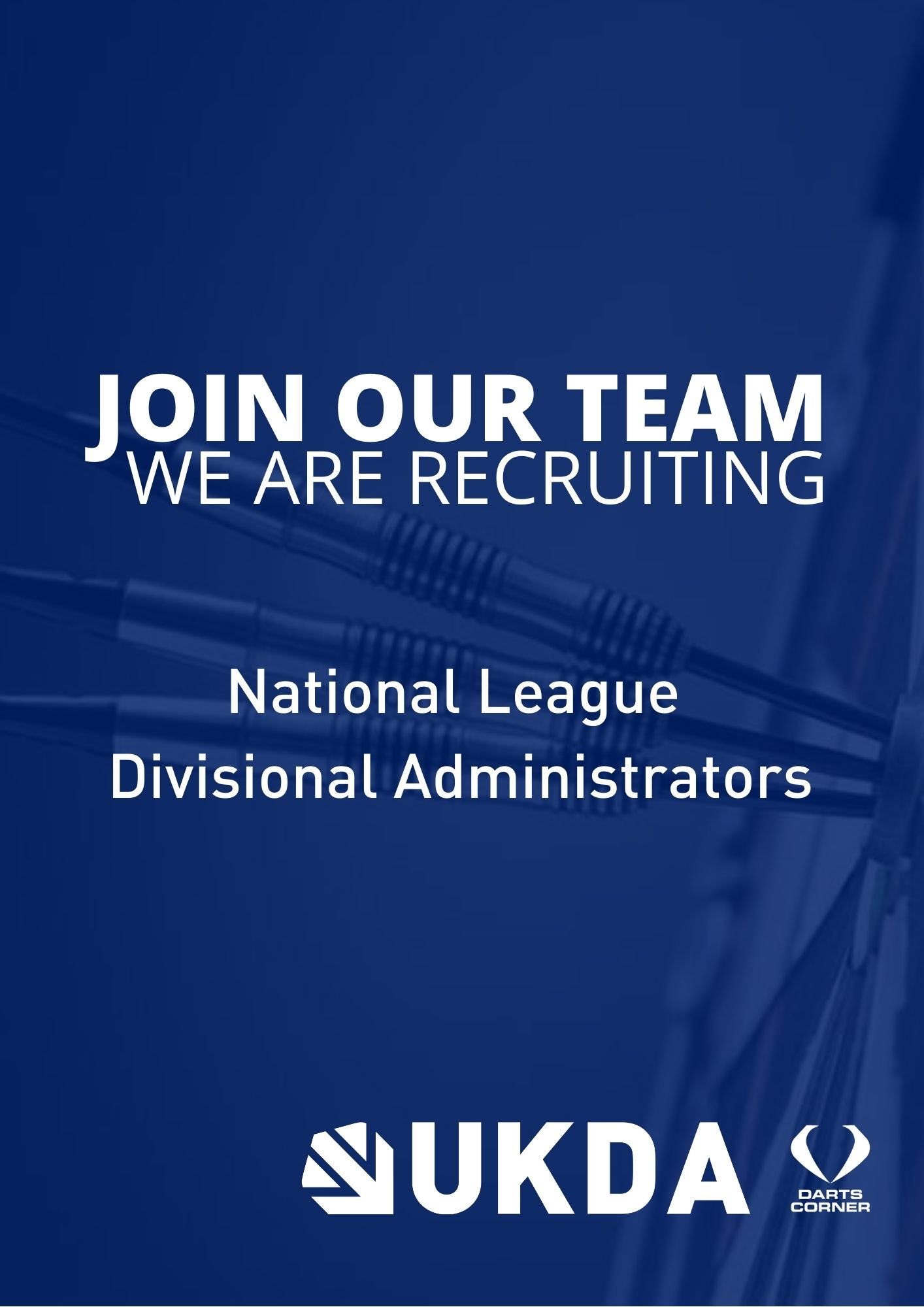Join our team – We are recruiting! – United Kingdom Darts Association